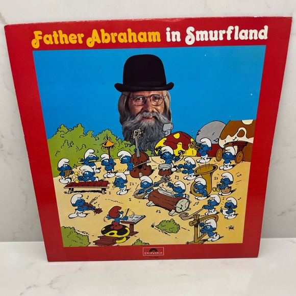 Vintage | Media | Vintage Father Abraham In Smurfland Vinyl Record 978 ...